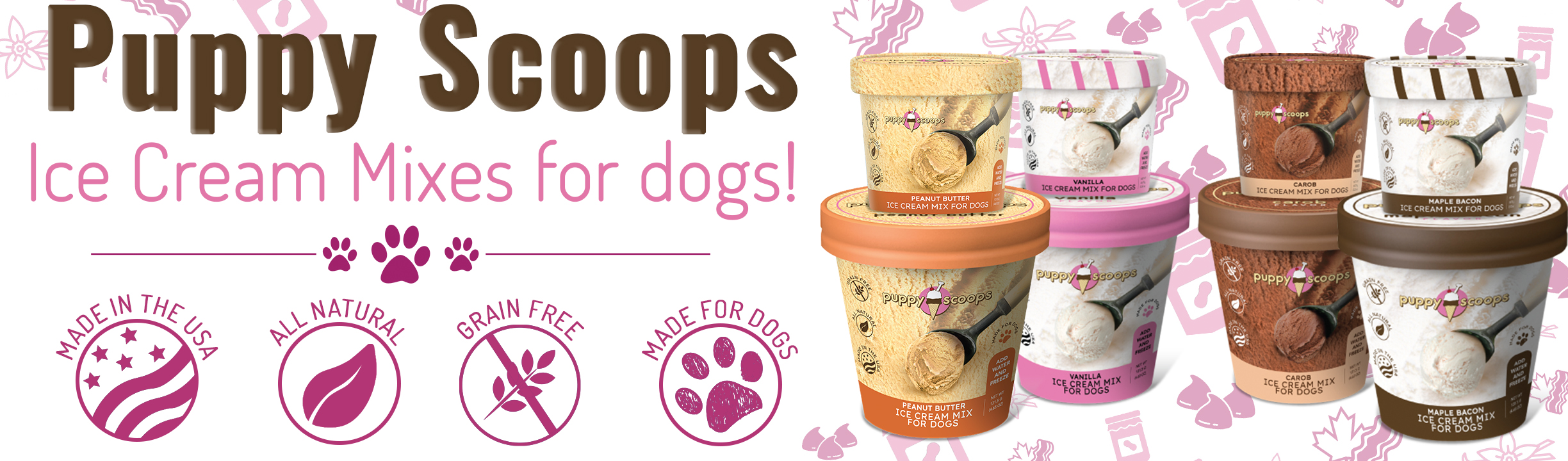Cake Mixes for Dogs, Personalized Dog Birthday Cakes, Dog Ice Cream Mix ...