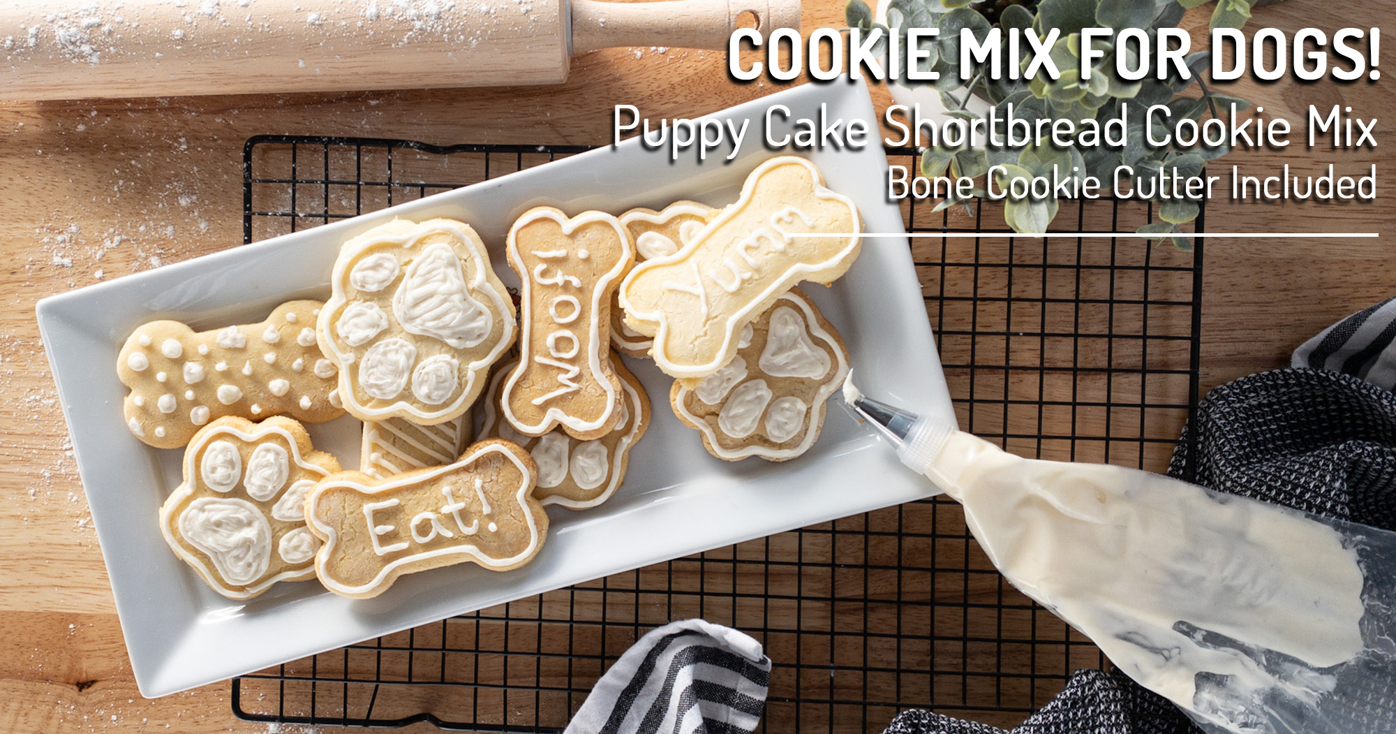Cake Mixes for Dogs, Personalized Dog Birthday Cakes, Dog Ice Cream Mix ...