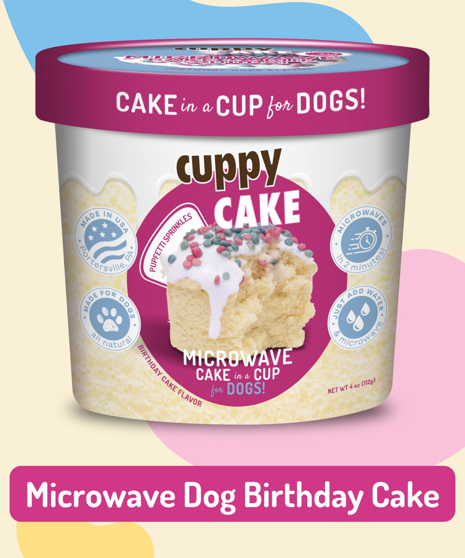 Cake Mixes for Dogs, Personalized Dog Birthday Cakes, Dog Ice Cream Mix ...