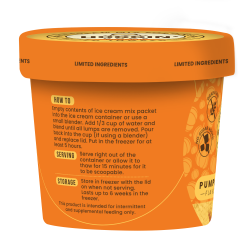 Puppy Cake - Hoggin' Dogs Ice Cream Mix - Pumpkin, Cup Size, 2.32 oz #8HDPK
